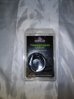 Gorilla Gear Tree Stand Lock with two keys, new never used | eBay