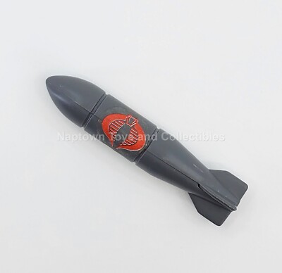 GI JOE 1983 COBRA FANG F.A.N.G. BOMB MISSILE w/STICKERS VINTAGE VEHICLE ...