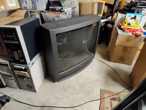 Toshiba TV 35" cf35f50 Big CRT | eBay