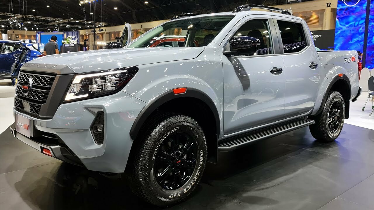 2021 On Nissan Navara Frontier Pro-4X Matte Black Side Molding Body ...