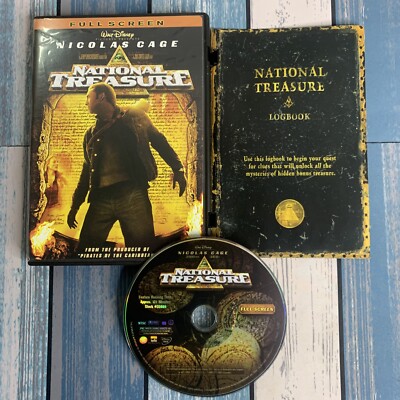 National Treasure (Full Screen Edition) - DVD - VERY GOOD - COMPLETE! W ...