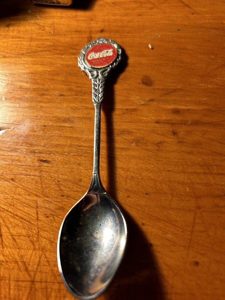 collectors spoon has coca cola on the spoon handle at the top | eBay