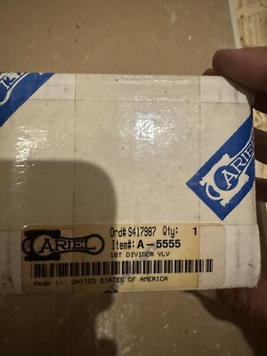 Ariel A-5555 Distribution Block OEM 18T Divider Valve MSRP $85 | eBay