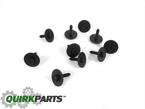 05-10 Chrysler 300 Front Lower Belly Pan Screw Kit (Set Of 10) NEW ...