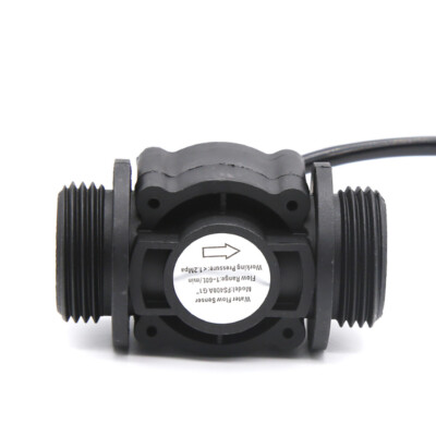 DN25 Water Flow Sensor Pulse Flow Meter FS400A Large Tube Liquid Hall ...