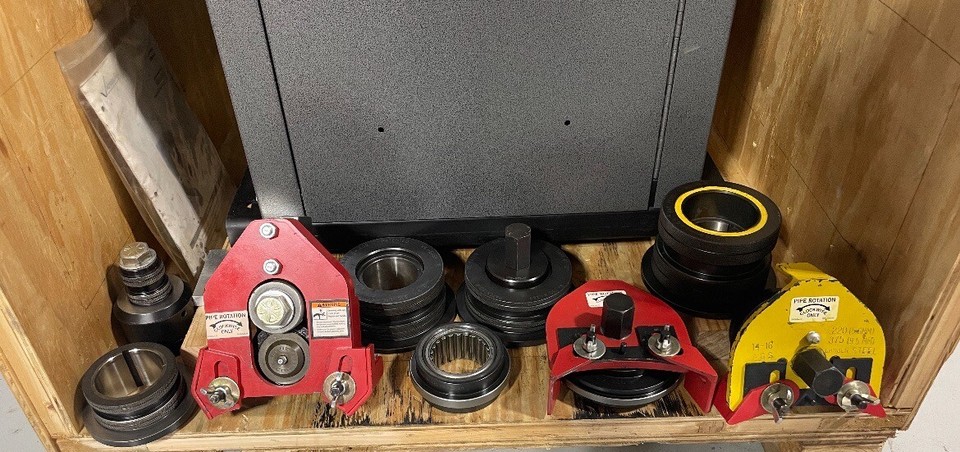 VICTAULIC VE414MC Hydraulic Vic Pipe Roll Groover VE-414-MC Fabrication ...