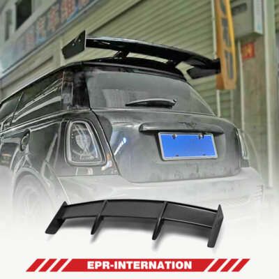 Carbon Rear Spoiler Wing (S Only) Exterior kit For R56 Mini Cooper S ...