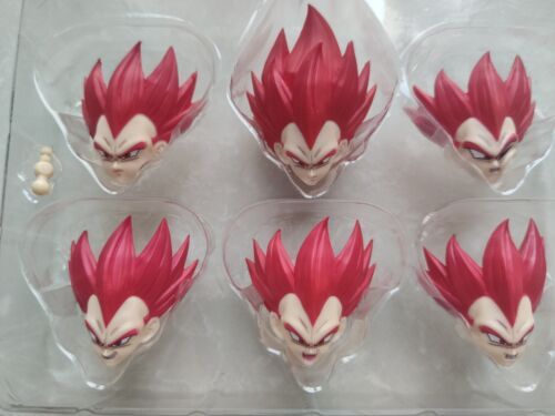 custom dragon ball shf super saiyan vegeta head sculpture | eBay