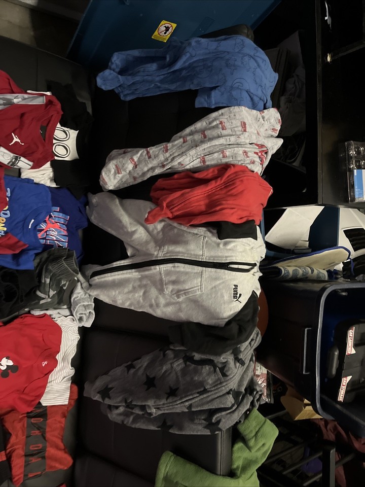 Lot Of 37 baby Boys Size 6 To 9 Months And 12 Months Nike Jordan ...