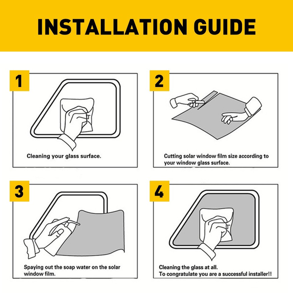 One Mirror Way Film Window UV Heat Reflective Privacy Tint Foil For ...