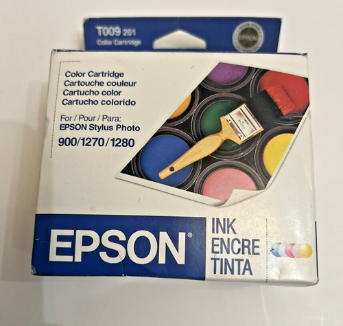 New! GENUINE Epson T009 T009201 OEM Color Ink Cartridge | eBay