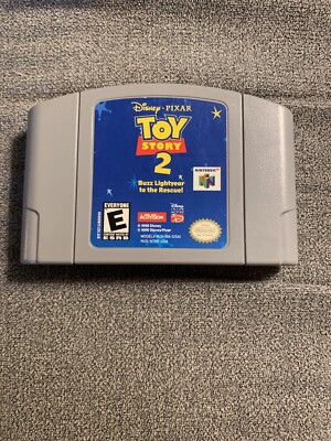 Toy Story 2 Buzz Lightyear to the Rescue N64 Nintendo 64 Disney Game ...