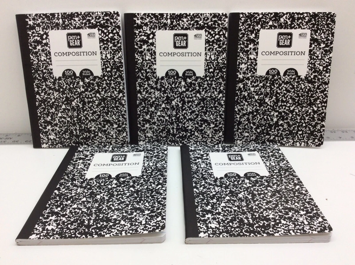 Pen And Composition Notebook