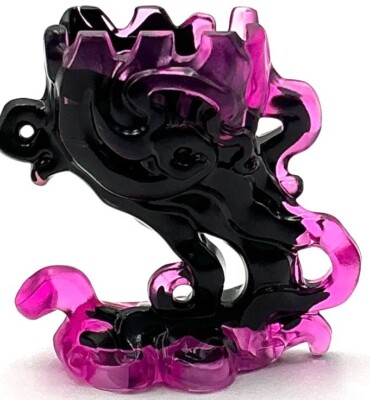 Lego New Trans-Dark Pink Minifigure Pedestal Ghost Smoke w/ Marbled ...