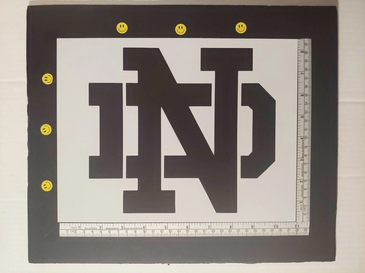 Notre Dame Logo Outline