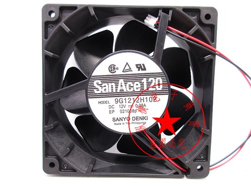 1PC Sanyo 9G1212H102 12V 0.38A 12038 12CM chassis cooling fan # | eBay