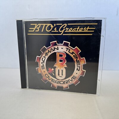 BTO's Greatest Hits CD by Bachman-Turner Overdrive 1986 PolyGram VG++ ...
