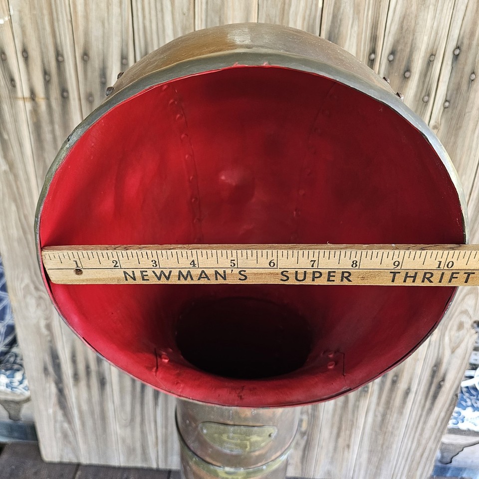 Simpson Lawrence Copper & Brass Cowl Vent Ship Nautical Decor | eBay