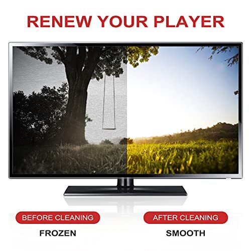 CD/VCD/DVD Player Cleaner Kit, Laser Lens Cleaning Disc with Double ...