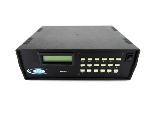 NTI Veemux 305 SM-8X4-15V-LCD-DT Switch w/ Power Adapter | eBay