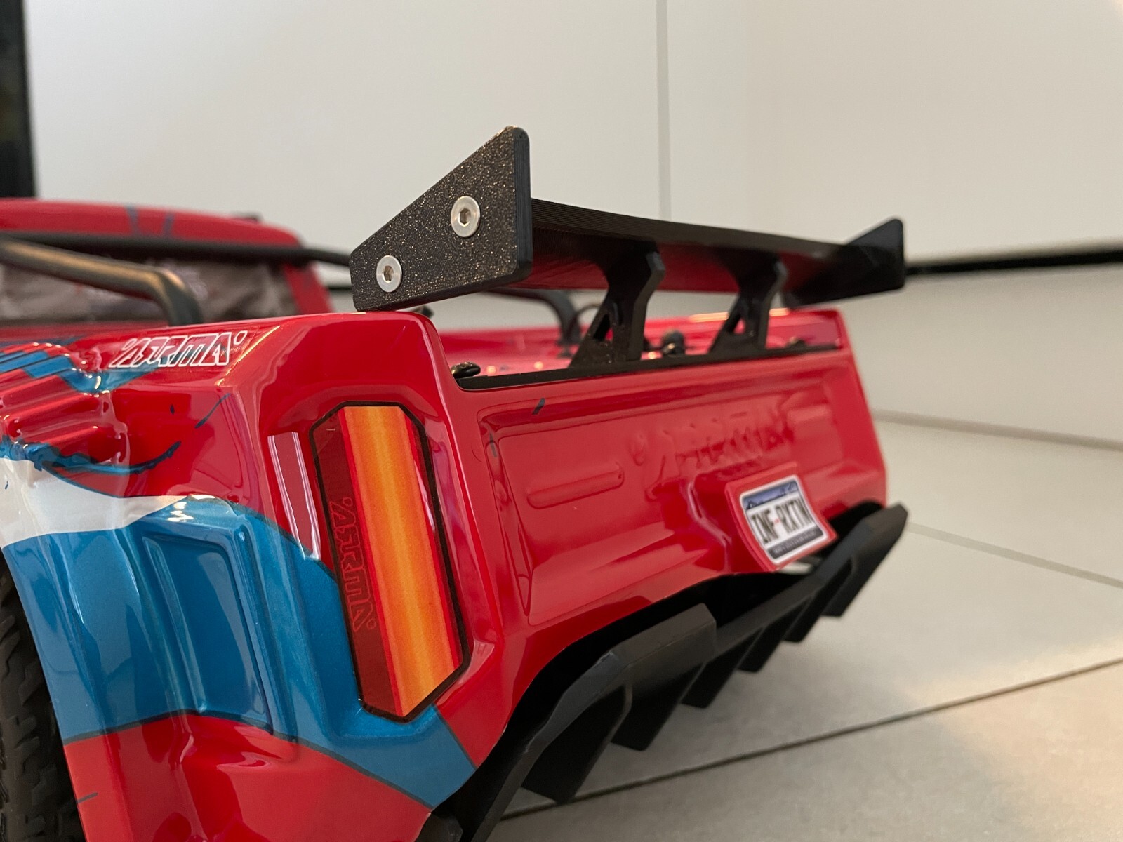 Arrma Infraction Mega 3S GT Wing Style Rear Wing Spoiler Drag Race ...