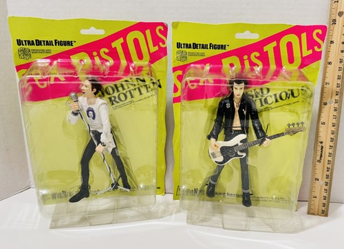 Medicom Toy Sex Pistols Sid Vicious & Johnny Rotten Action Figures NIB ...