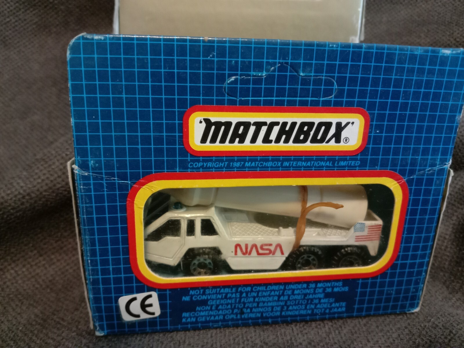 2 Vintage Matchbox Limited edition Jetspress truck & NASA rocket ...