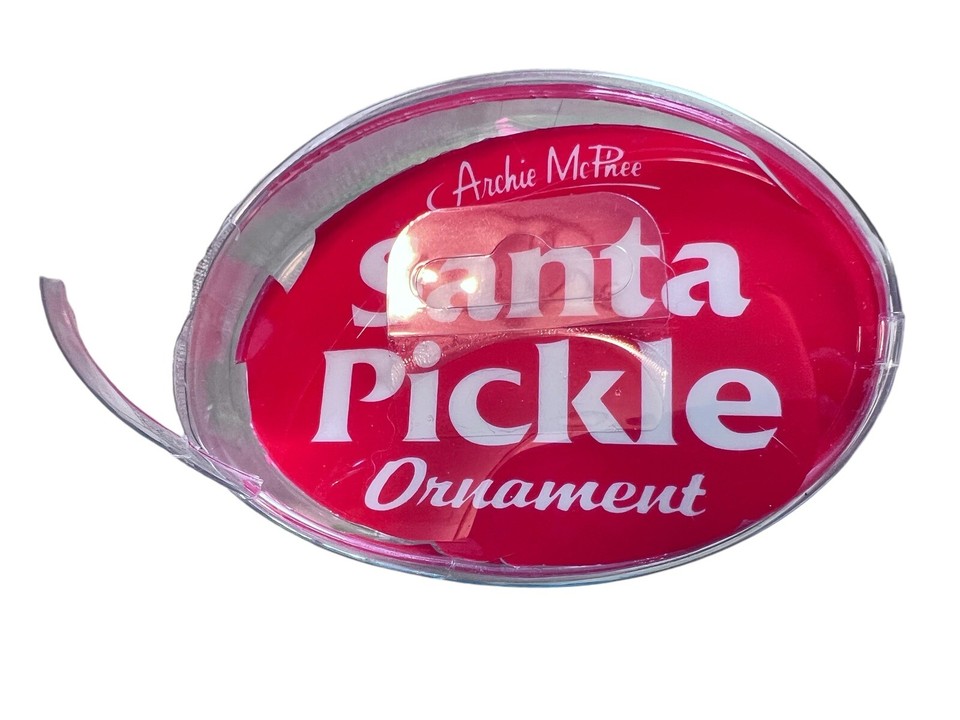 Archie McPhee Santa Christmas Pickle Tree Ornament Novelty Fun Gift ...