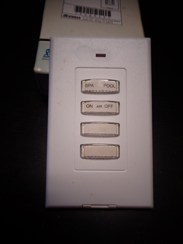 X10 POWERHOUSE PHW04D Slim RF Wall Transmitter Remote Control | eBay