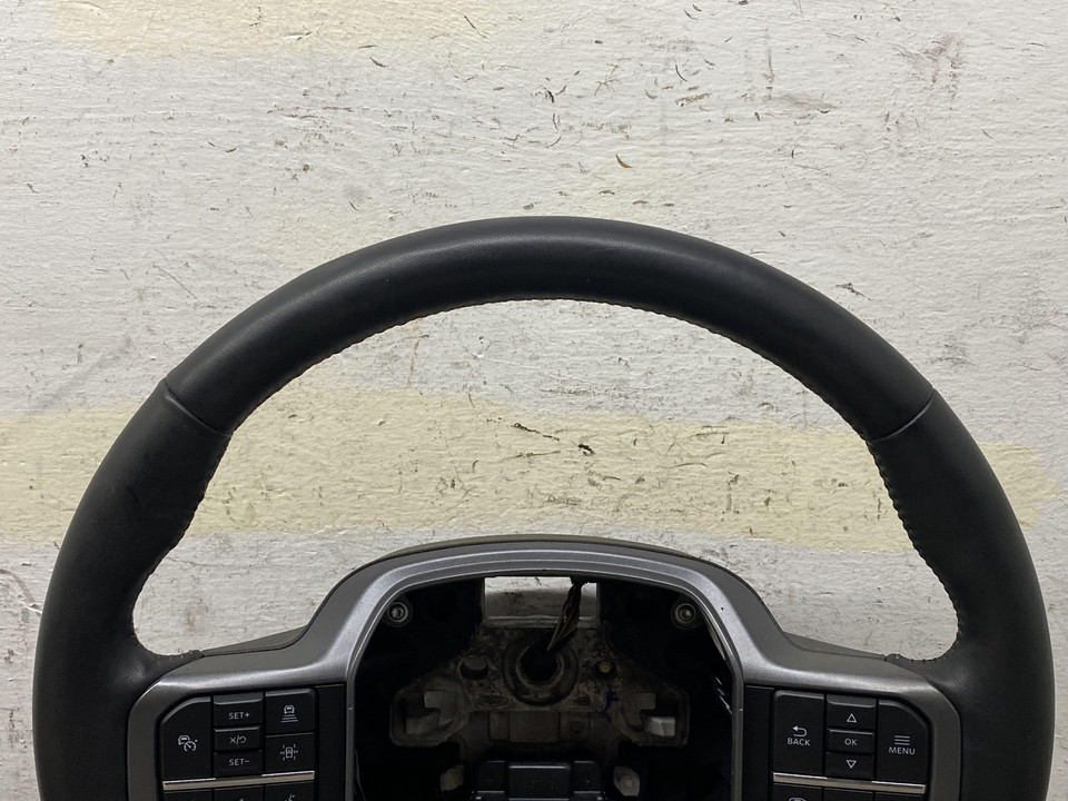 2021-2023 FORD F150 STEERING WHEEL ASSEMBLY W/ LANE ASSIST BLACK ...