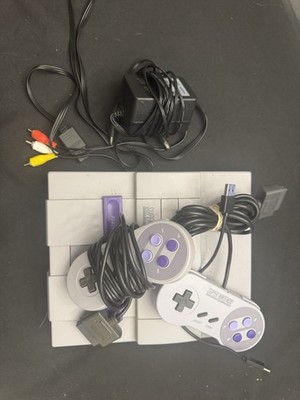 Nintendo SNES Console Plus 2 Controllers | eBay
