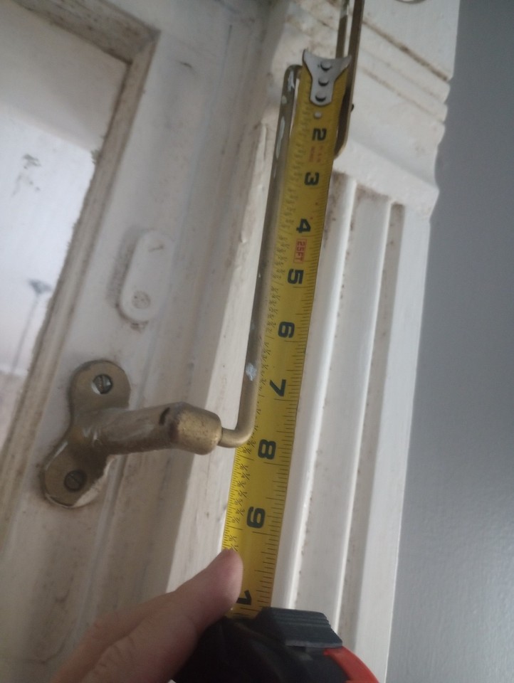 Antique Transom Window Hardware Victorian Eastlake Bar Parts Brackets ...