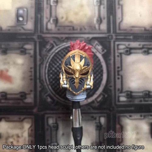 #B Premium Man Head Sculpt Head Model For Joytoy Space Wolves Leman ...