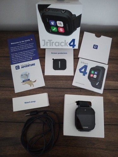 Cosmo JrTrack 4 - Complete In Box CIB - Kids Smartwatch GPS Tracker ...