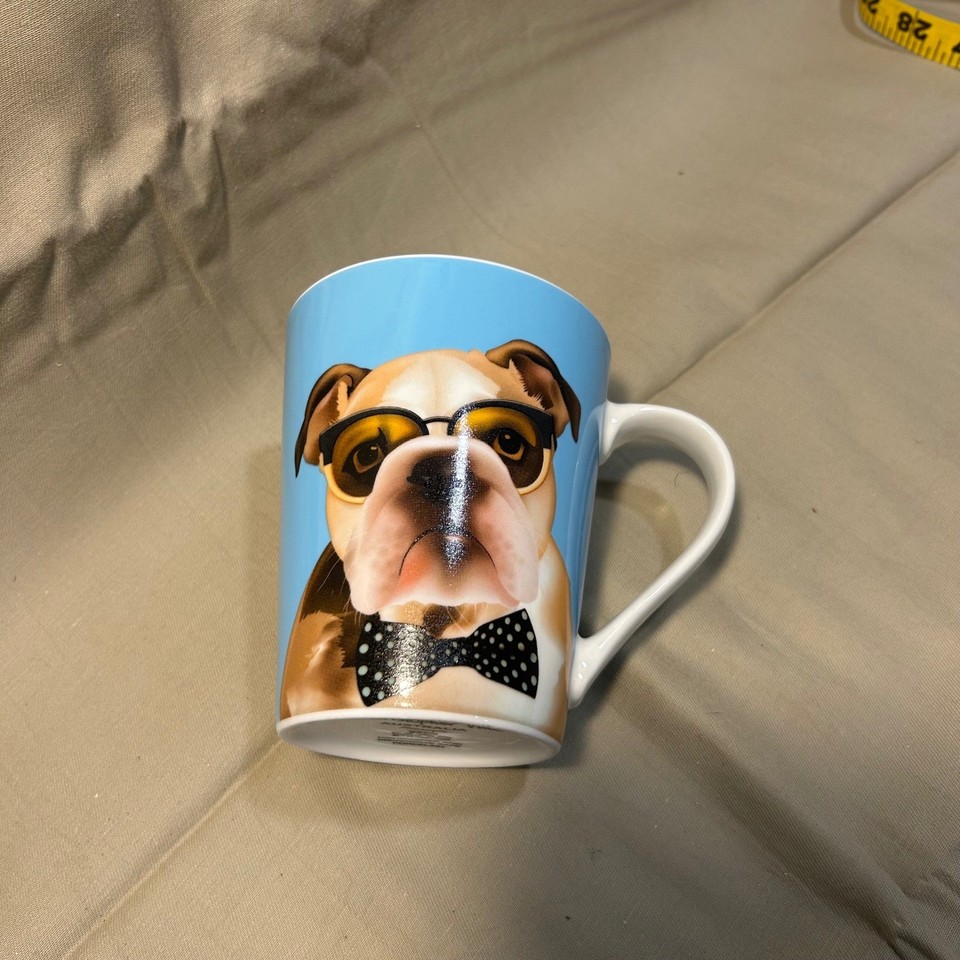 Christopher Vine Australia The Mob Bulldog Novelty Coffee Mug Cup | eBay