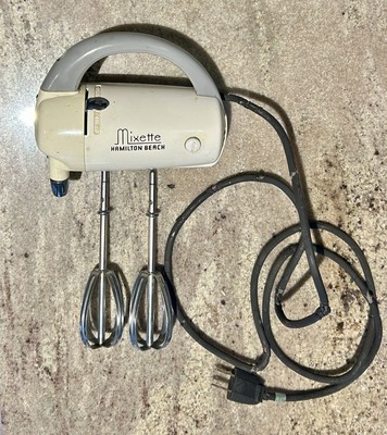 VINTAGE HAMILTON BEACH One Hand Mixer MIXETTE W/ Beaters Model JM No ...