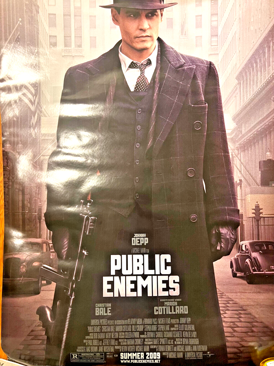 Public Enemies Movie Poster Public Enemies