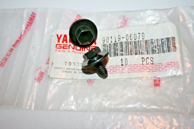 NEW OEM YAMAHA TWO (2) BOLT W/WASHER P/N 90119-06079 for sale online | eBay
