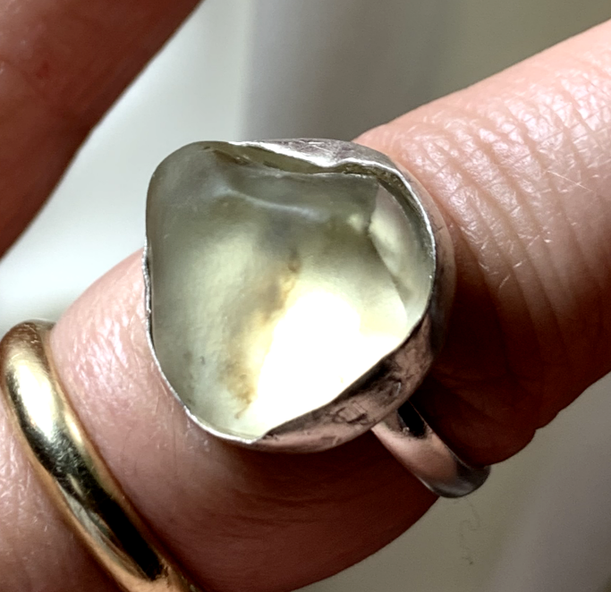 VERY RARE AAA GRADE LIBYAN GOLD TEKTITE DESERT GLASS POWERFUL CRYSTAL ...