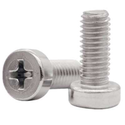 M3 Phillips Short-head Screws SUS304 Steel Cross Slot Cylindrical Head ...
