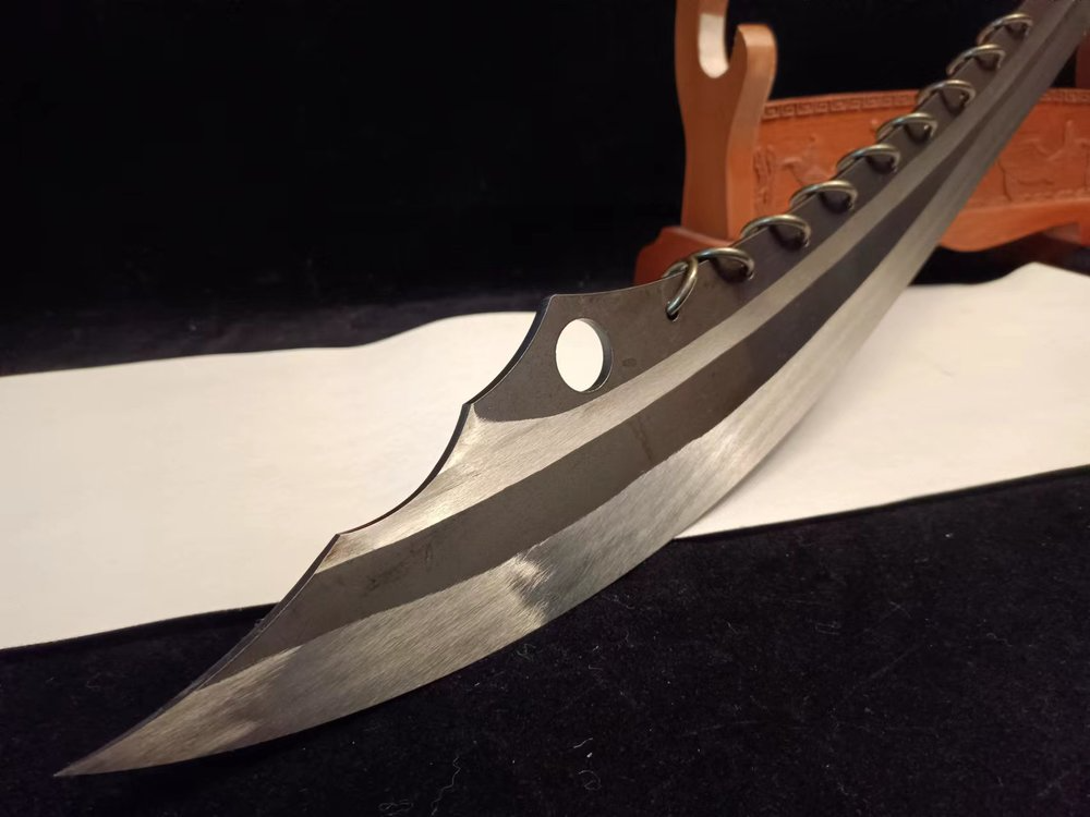 Handmade China KungFu Nine Ring Broadsword Sword WuShu Da Dao High ...