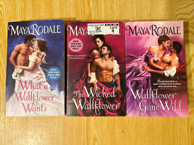 Lot of 3 Bad Boys & Wallflowers books by Maya Rodale - Historical ...