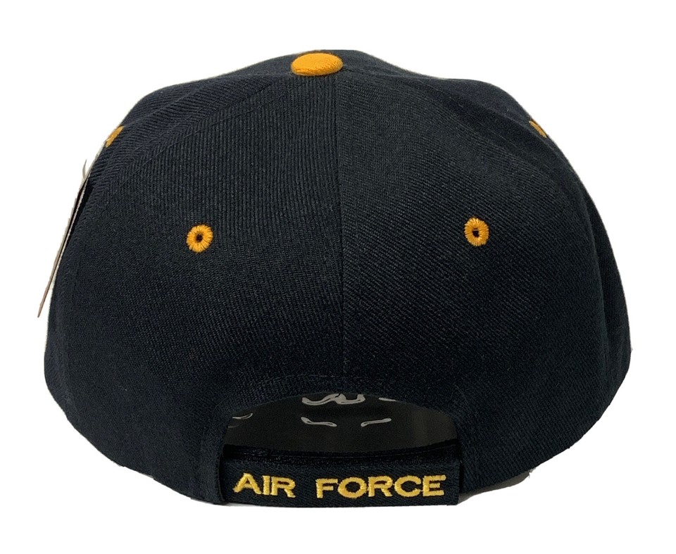 LICENSED DELUXE U.S. AIR FORCE USAF INSIGNIA LOGO EMBLEM OAK LEAF CAP ...