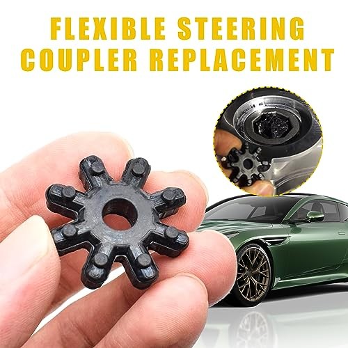 2 PCS Flexible Steering Coupler Replacement, Auto Power Steering ...