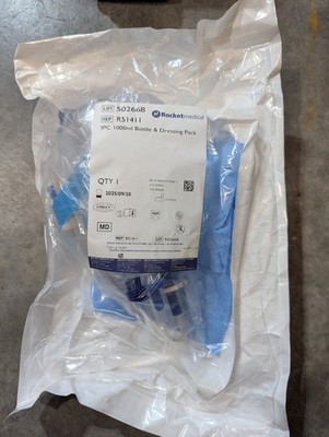 (1) Rocket Medical R51411 IPC 1000 ml Drainage Bottle And Dressing Pack ...