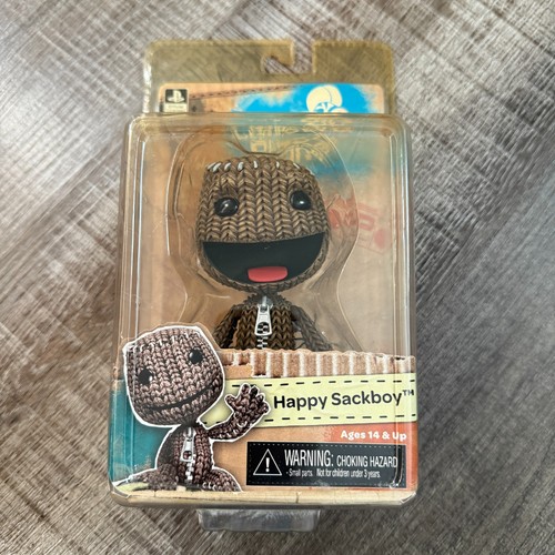 NECA Happy Sackboy Little Big Planet Figure - New Retail Box (Package ...