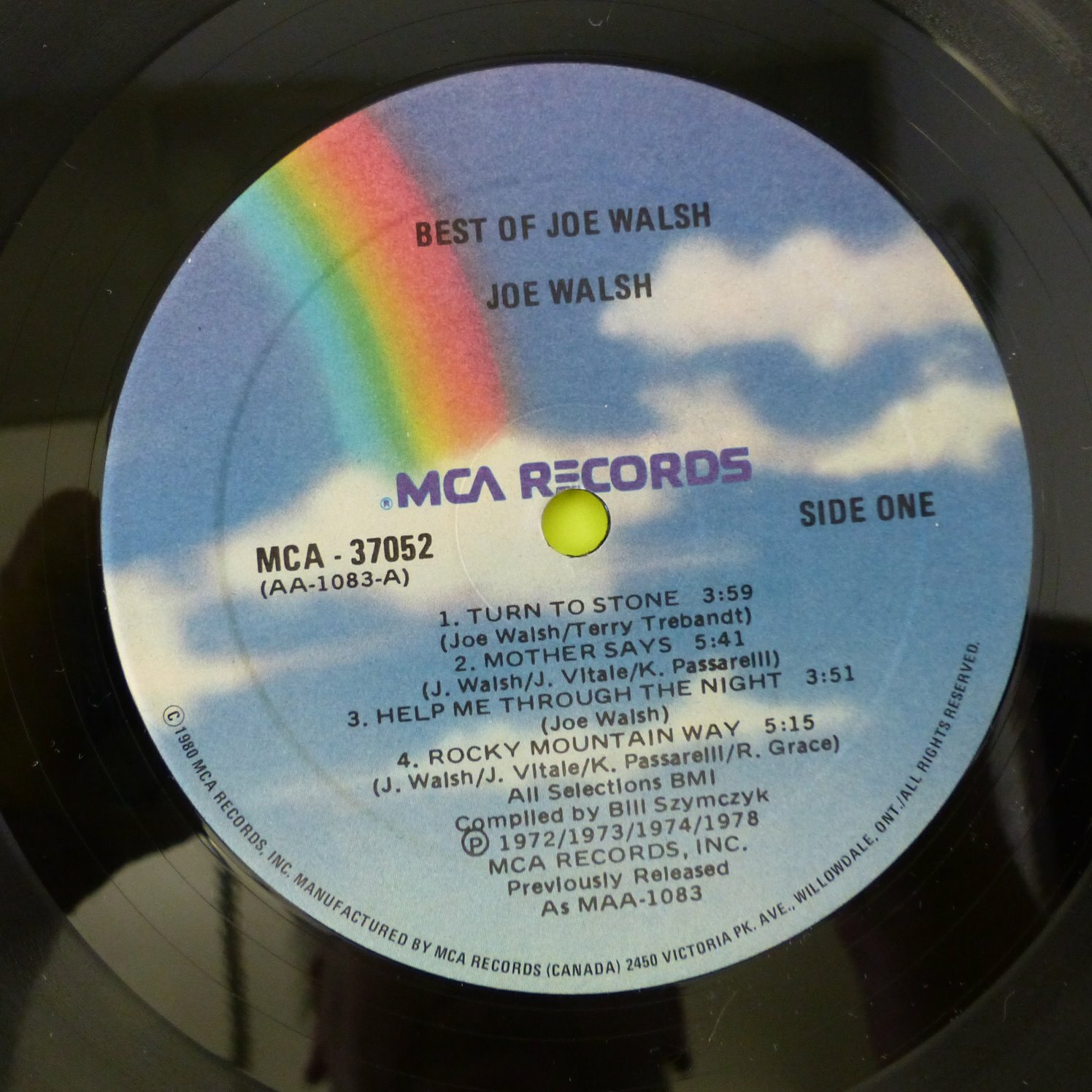 Joe Walsh The Best Of Joe Walsh - LP Record Vinyl Album 12" | eBay