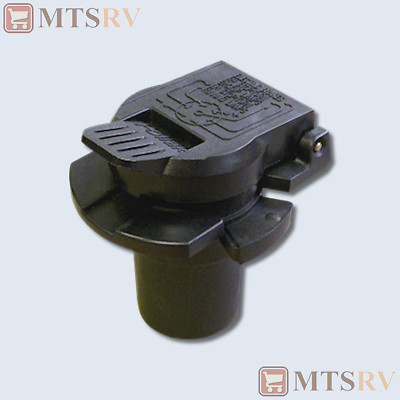 POLLAK 7-Way Vehicle Plug for GM/Ford OEM - TWIST-LOCK MOUNT - RV ...