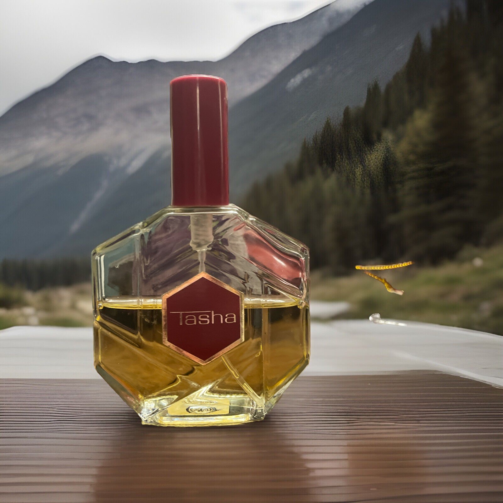 Vintage Avon Tasha Perfume Spray 1.6 fl.oz Bottle 1/2 Full | eBay