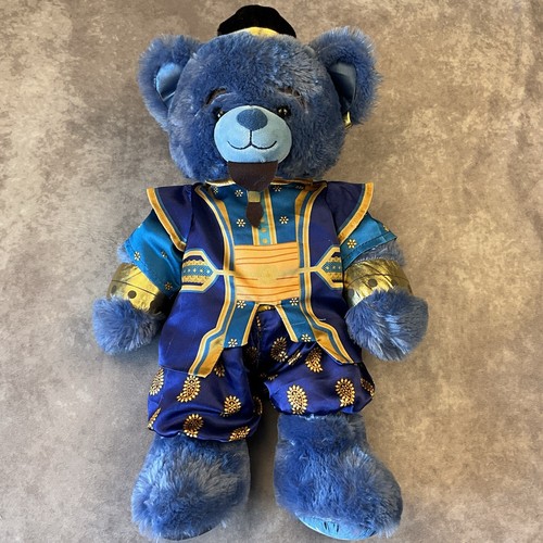 Build A Bear Disney Live Action Aladdin GENIE Bear With Outfit 18 inch ...